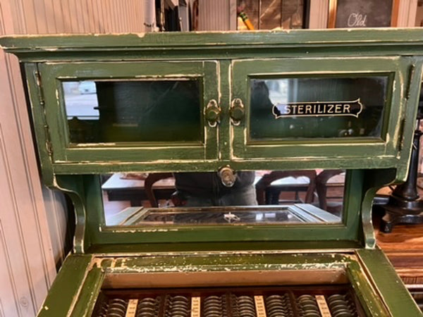 Antique Hamilton Trial Lens Medical Optometrist Cabinet Primitive ...
