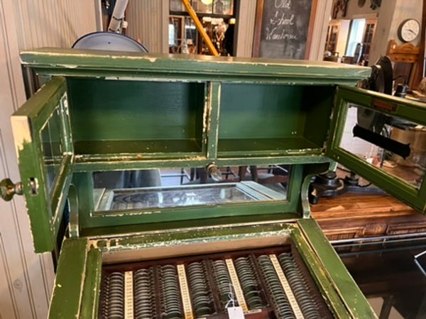 Antique Hamilton Trial Lens Medical Optometrist Cabinet Primitive ...