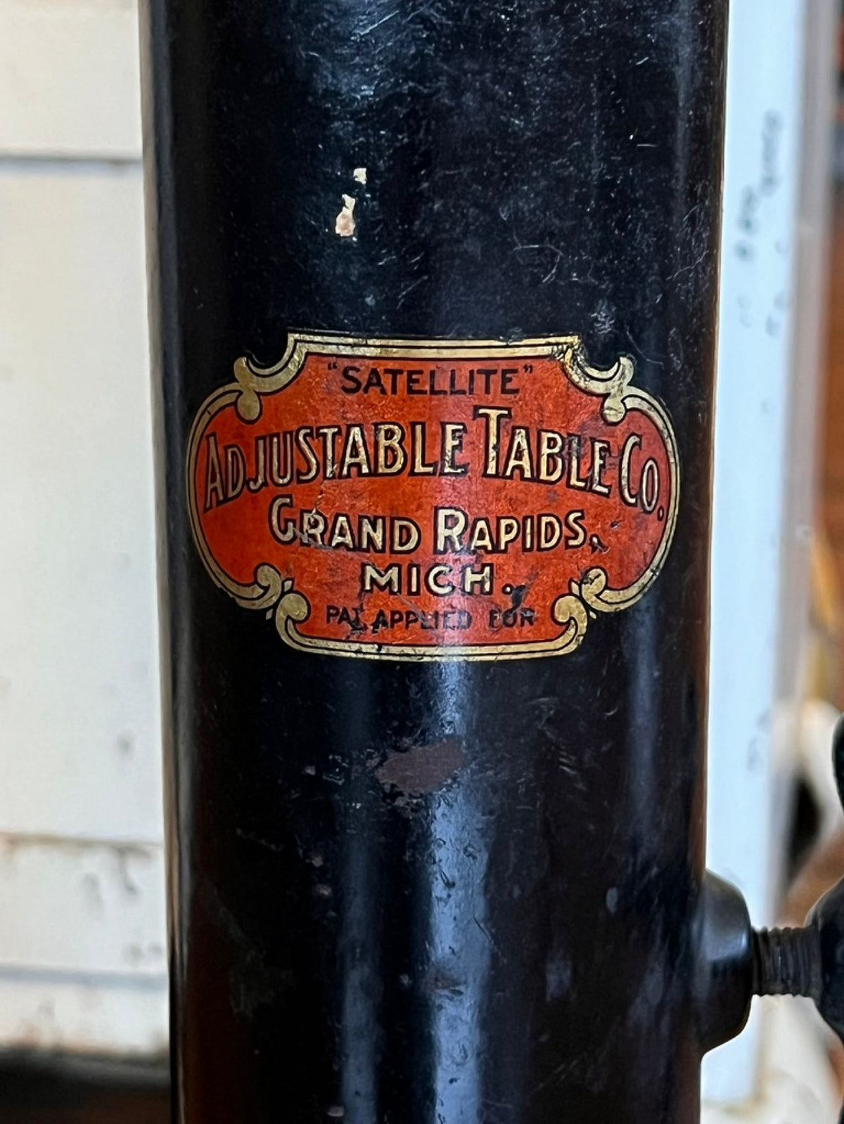 Antique Satellite Adjustable Medical Typewriter Table Industrial ...