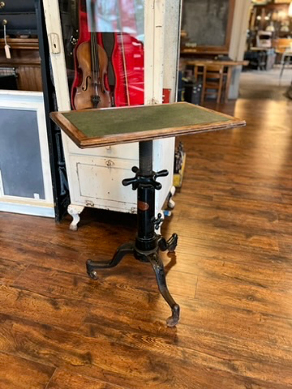 Antique Satellite Adjustable Medical Typewriter Table Industrial ...