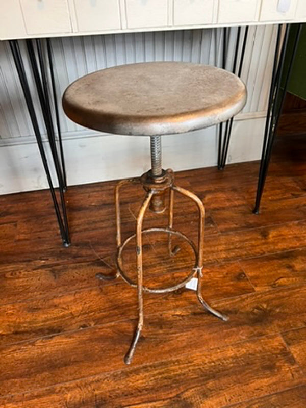 Antique Scanlan Morris Cast Iron Adjustable Medical Stool 7220524220477 ...