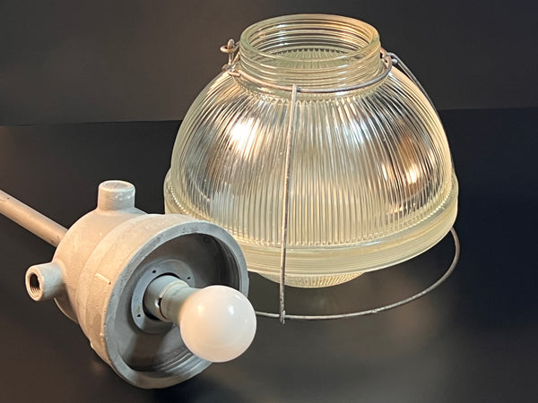 1940's 12"Holophane Acorn Pendant Light Fixture qty avail 7528409858109 ...