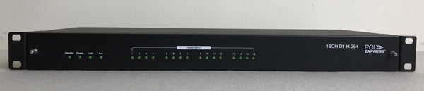 PELCO ENC5416 DIGITAL SENTRY 16-Channel H 264 Analog Digital Video Enc ...