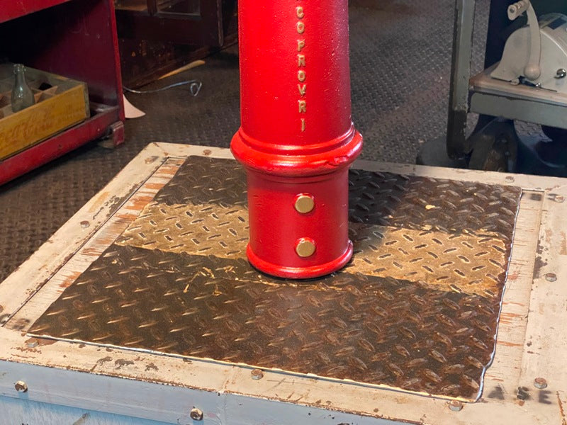 PIV Post Indicator Valve Sprinkler Fire Alarm / Locomotive Silver King ...