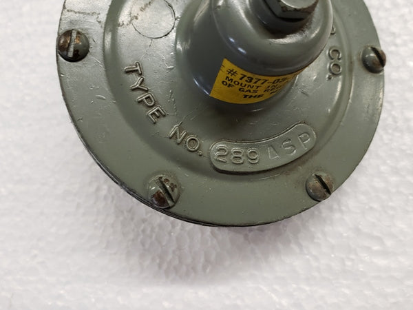 Fisher Controls 289-SPEC Regulator 7377-03-10 1799201914941 - Old ...