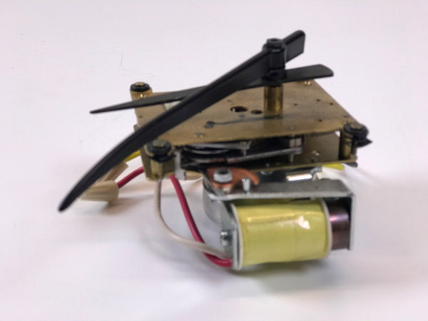 Vintage Simplex Synchron 24v Clock motor W/Hands - Old School Warehouse