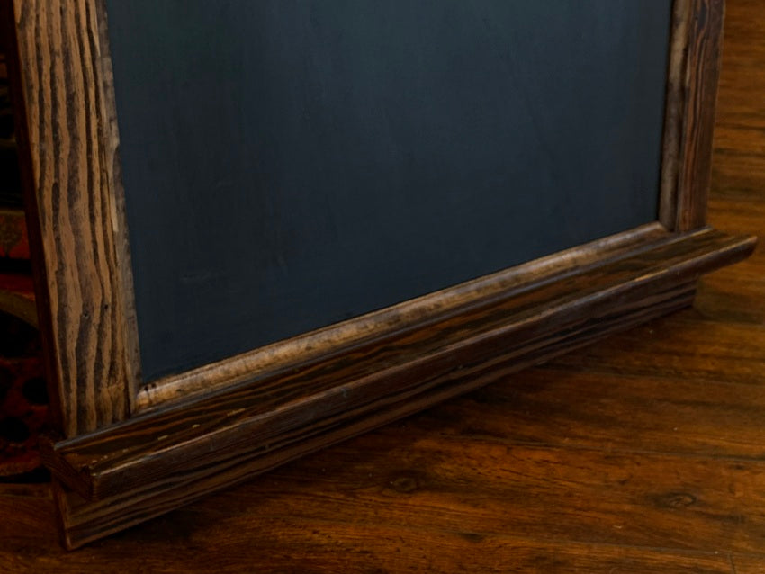 Antique School Chalkboard Salvaged Vintage Real Blackboard Slate ...