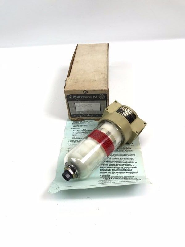 NORGREN F08-000-A3T0 Air Filter NOS 150 psi 142917763099 - Old School ...