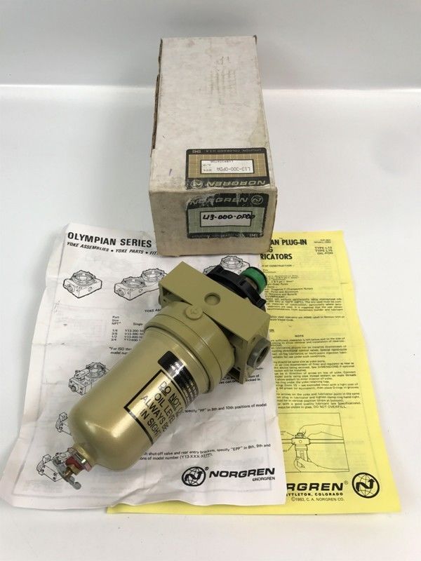 NORGREN NOS L13-300-OPDO 3/8" Lubricator ~Oil Fog - Old School Warehouse