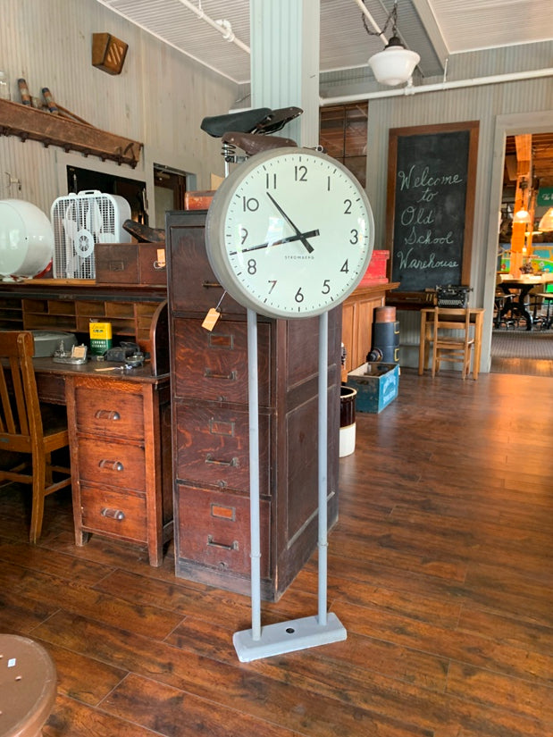 school clock antique